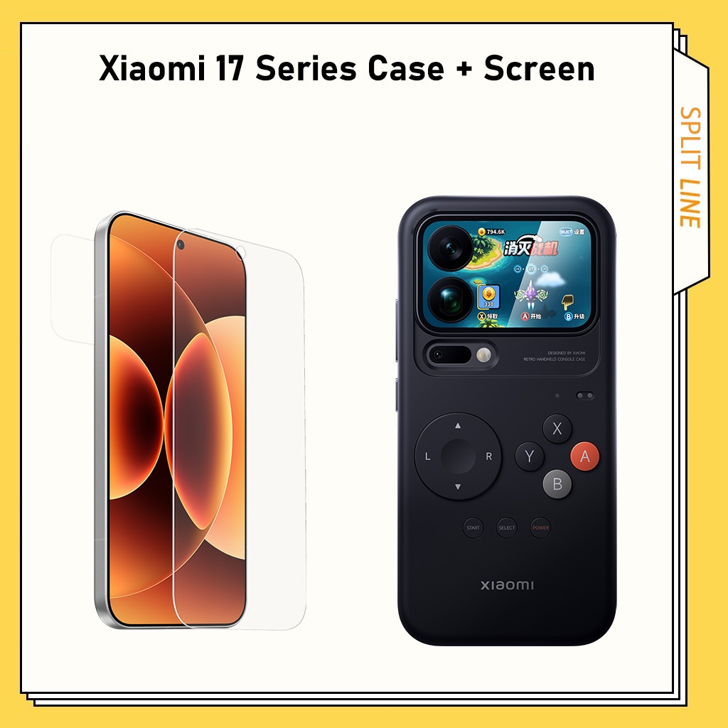 Xiaomi 17 Ultra Xiaomi 17 Pro Max Retro Handheld Console Case / Liquid ...