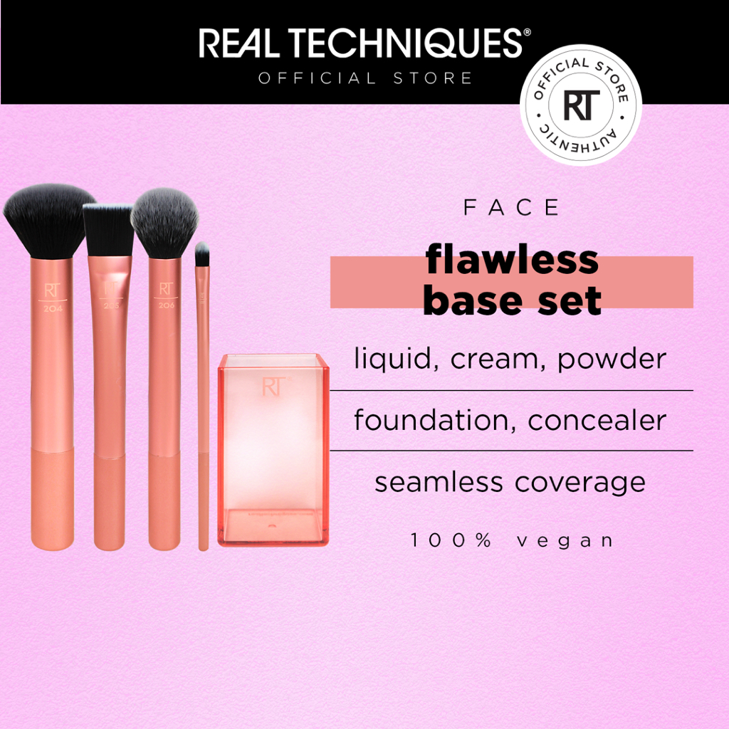 (Read Description) Real Techniques Flawless Base Set | Shopee Malaysia