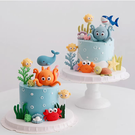 【𝐑𝐞𝐚𝐝𝐲 𝐒𝐭𝐨𝐜𝐤】Ocean Sea Seashell Baby Shark Seahorse Coral Whale Crab ...