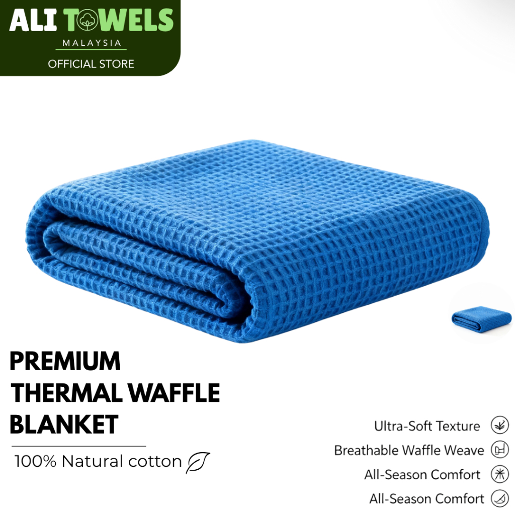 AT Selimut Hospital Gebu Tebal Combed Cotton Premium Thermal Selimut ...