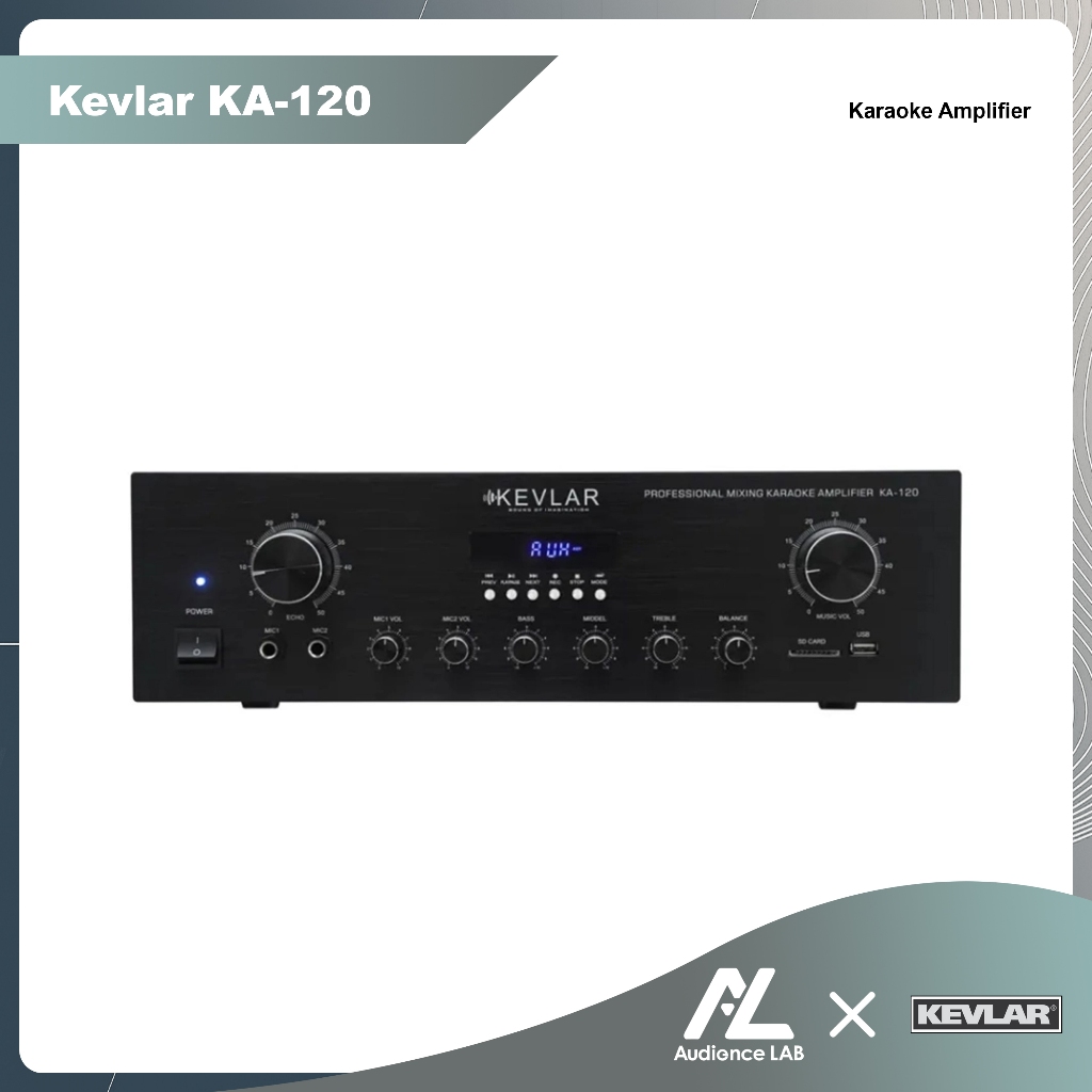 Kevlar KA-120 Karaoke Amplifier (per unit) | Shopee Malaysia