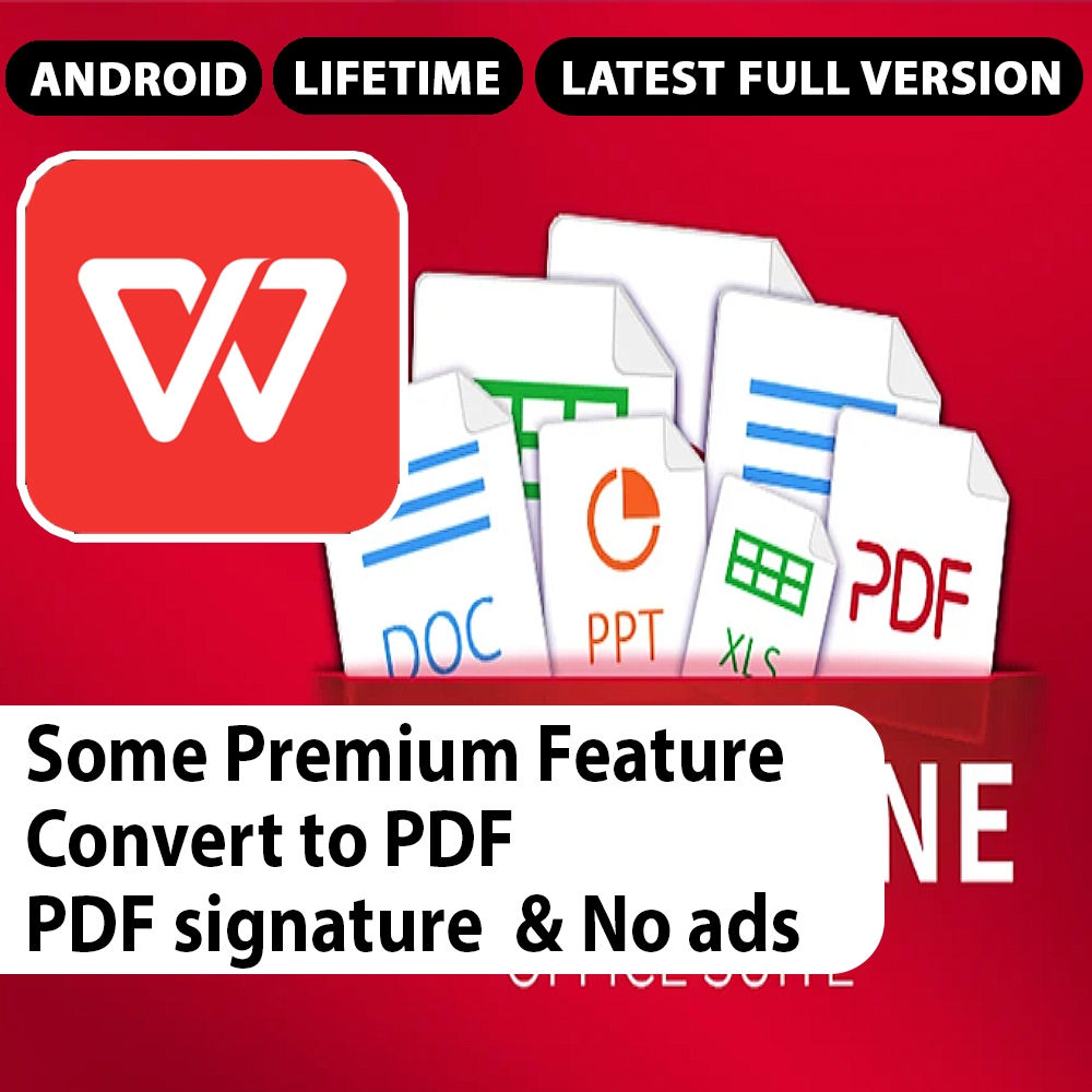 WPS Office (No Ads, Some Premium Feature, Convert Pdf, Pdf Signature) v18.22 - Android App ...