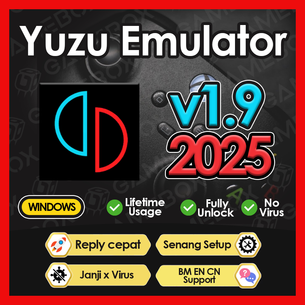 Yuzu Emulator v1.9 2025 for Windows 💯 EASY INSTALL 💯 LIFETIME PREMIUM 💯 ...