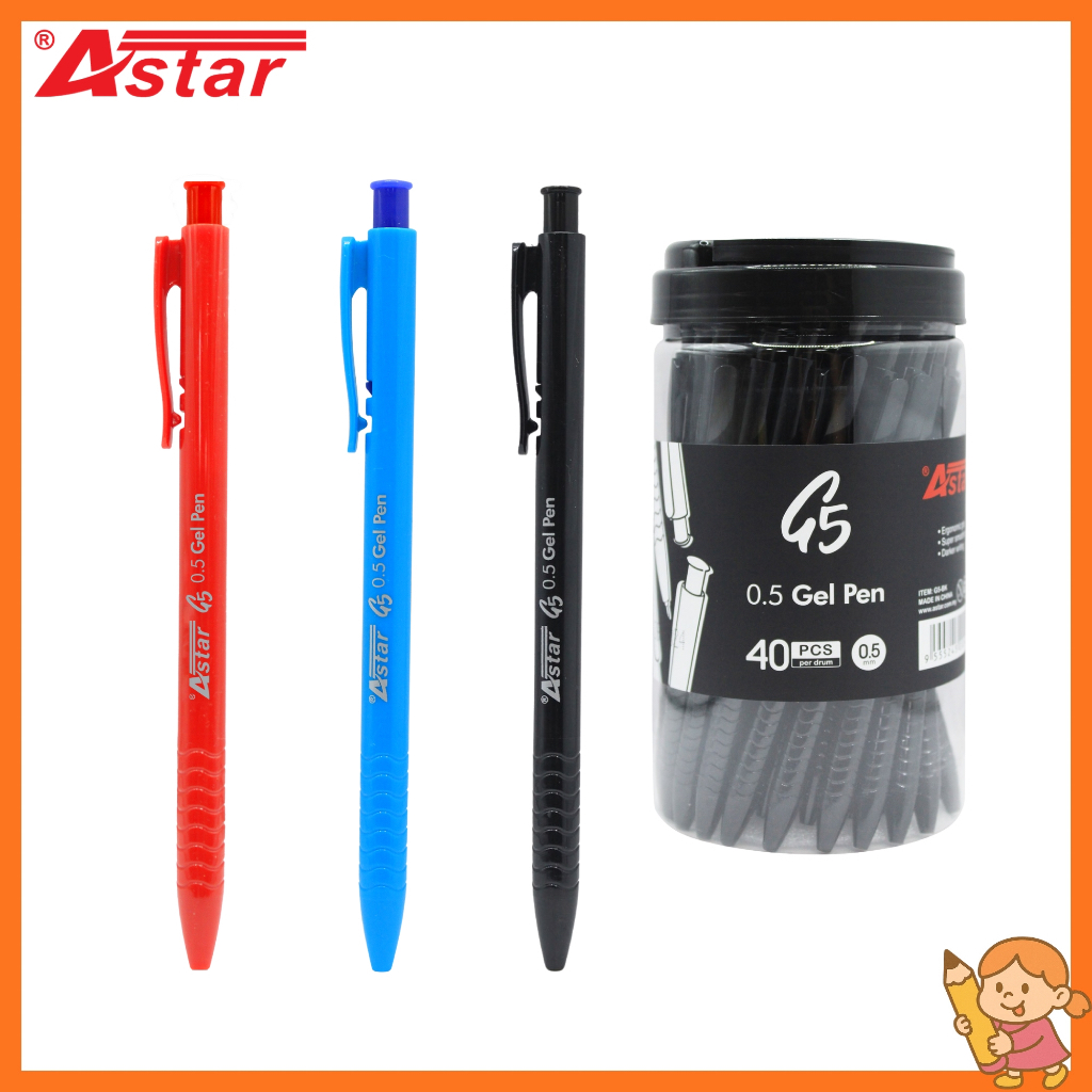 ASTAR G SERIES GEL PEN / ASTAR G5 [ 0.5MM ] / ASTAR G7 [ 0.7MM ...