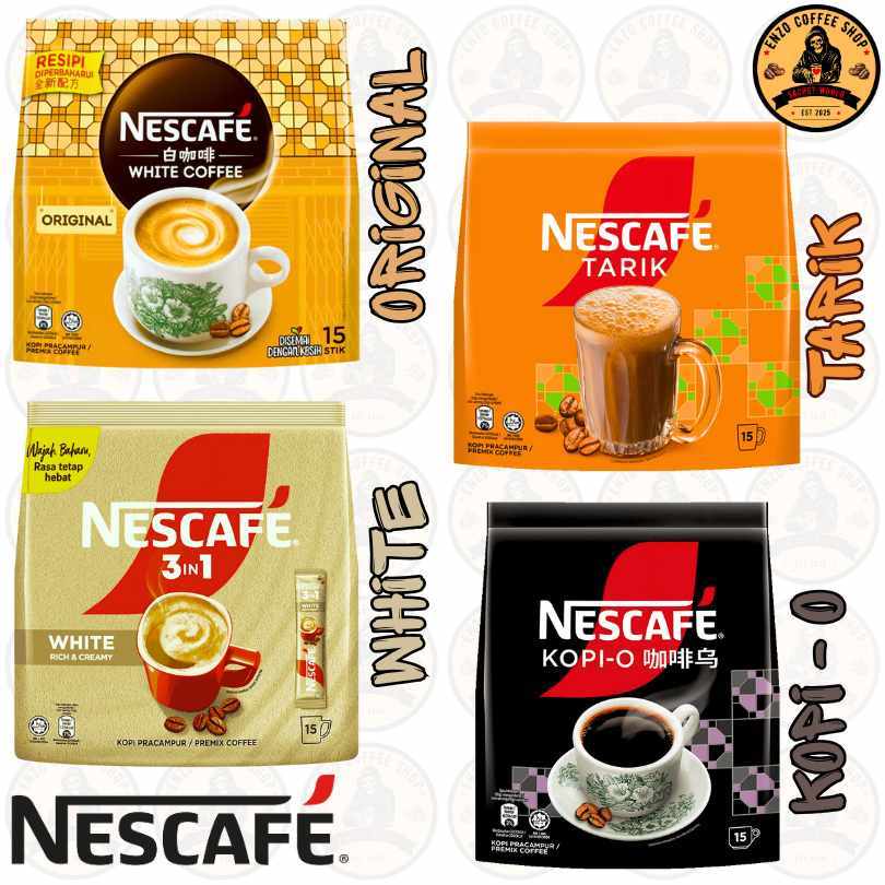 NESCAFE IPOH WHITE COFFEE - INSTANT COFFEEMIX DRINK - PACK & TRIPLE ...