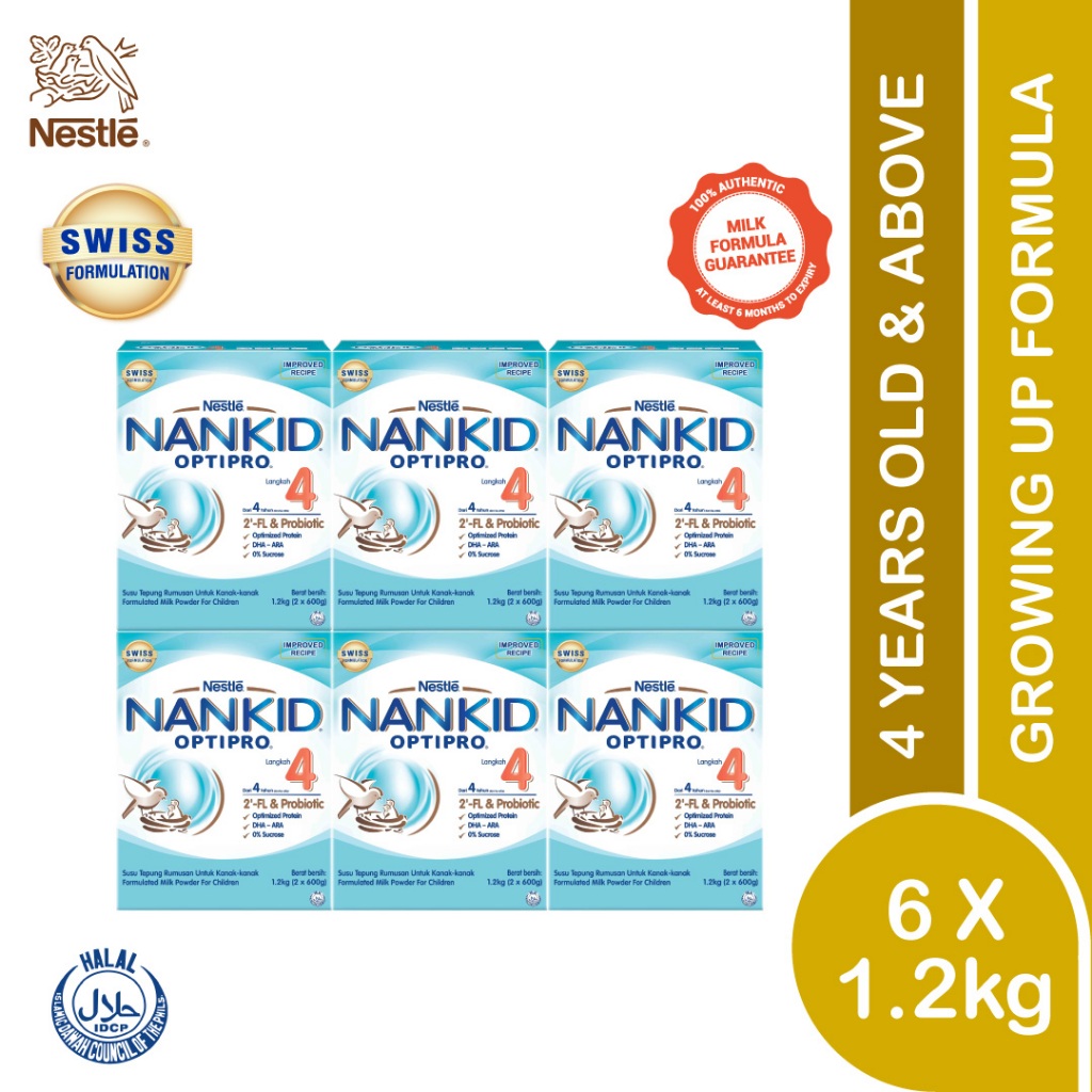 NANKID OPTIPRO Step 4 Growing Up Milk (4 Years Old & above)/NANKID ...