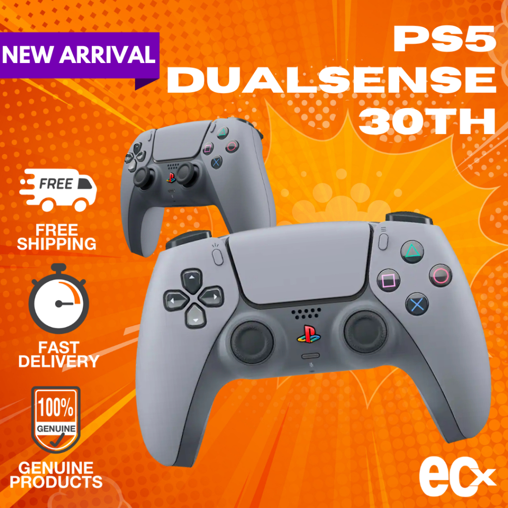 Sony PS5 DualSense Wireless Controller for PS5, PC, Mac & Mobile – 30th ...