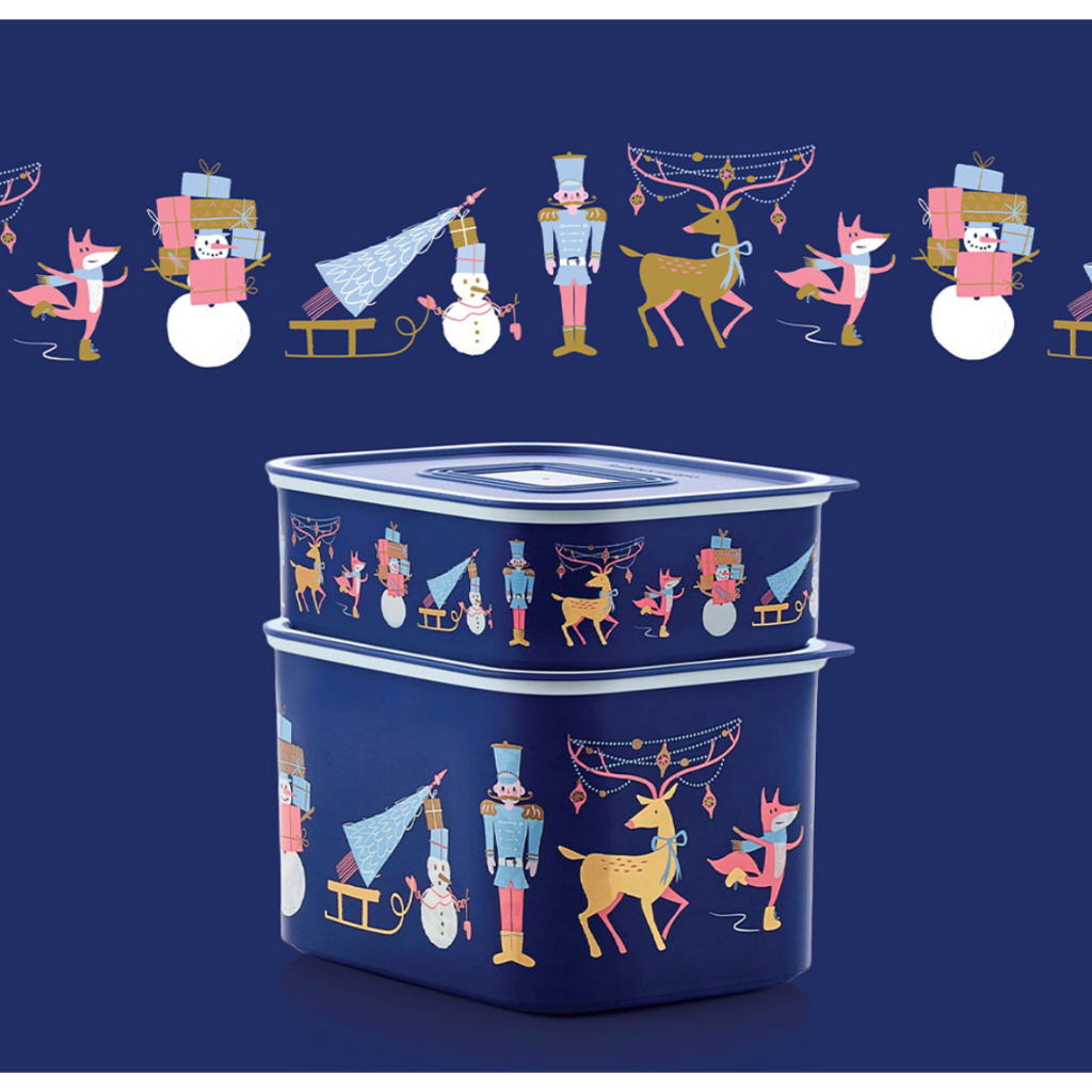 Tupperware Winter Joy Baseline Set (Christmas Edition) | Shopee Malaysia