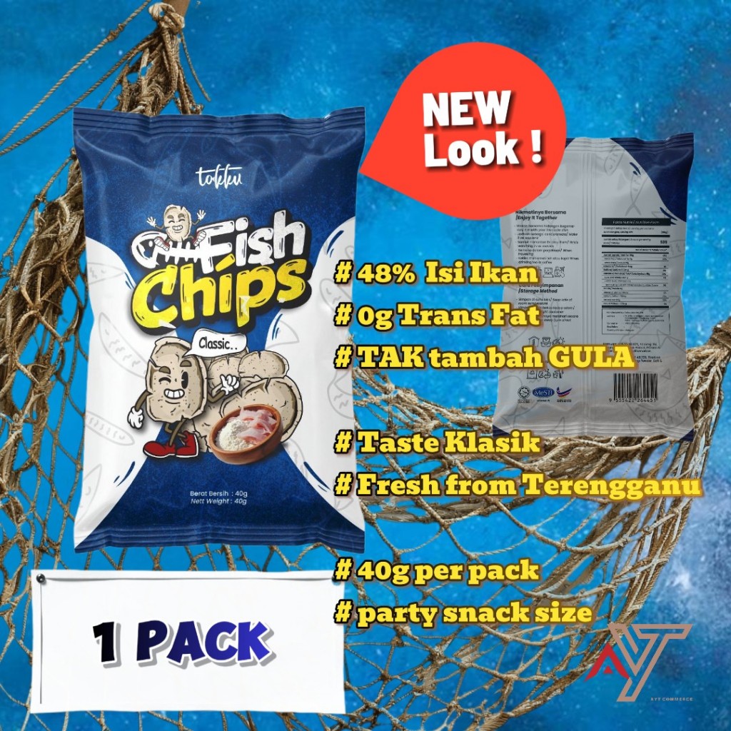 TOKKU Keropok Segera - Tokku Fish Cracker | Rangup Lekor | Halal | 40gm ...