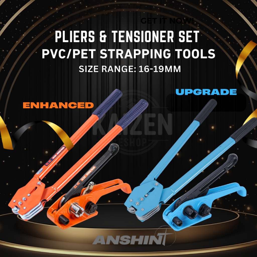 🔥New Arrival🔥 ANSHINT Heavy Duty Packing Tools Set Strapping Kit ...