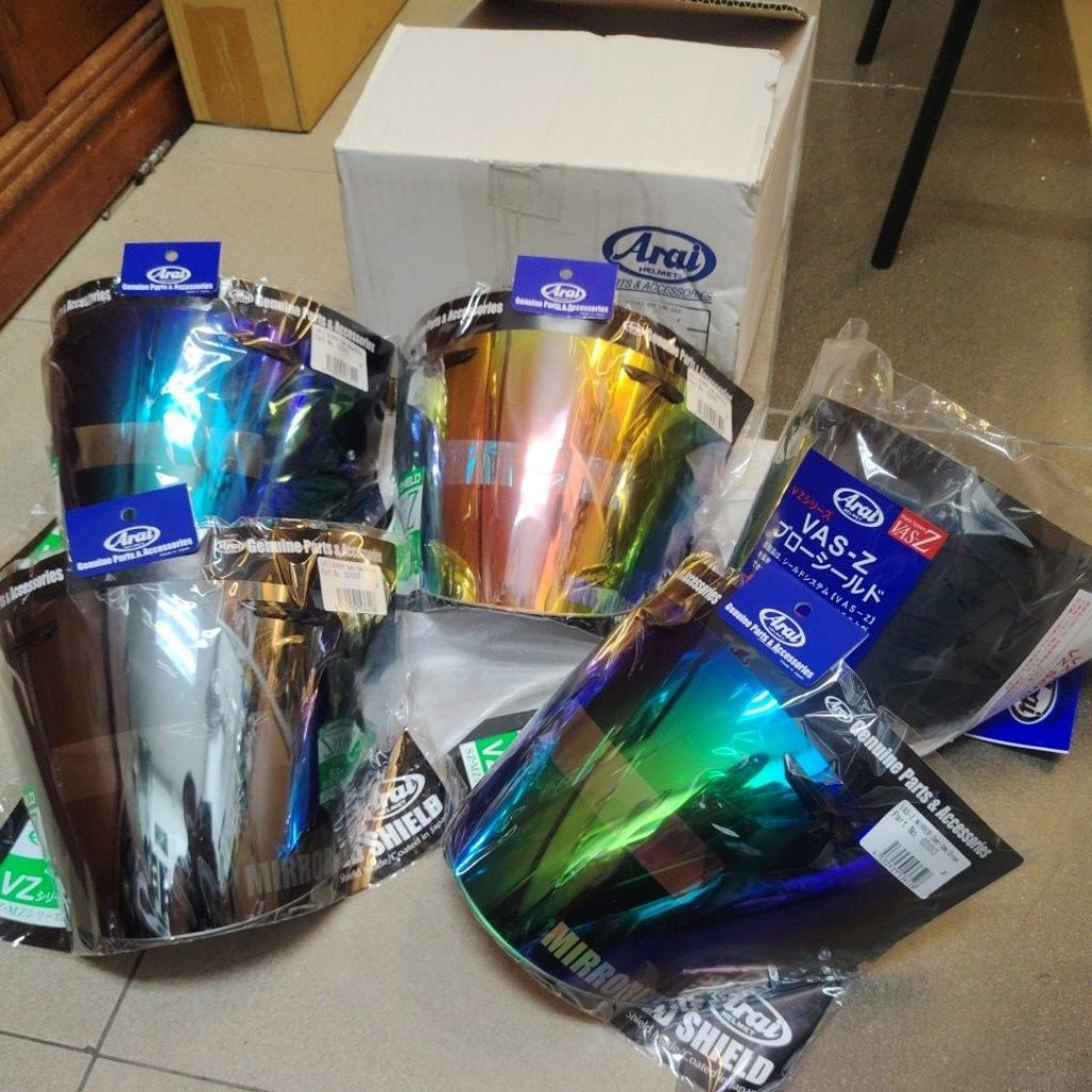 Arai VZ Ram helmet visor VAS-Z 100% original Arai made in Japan ...