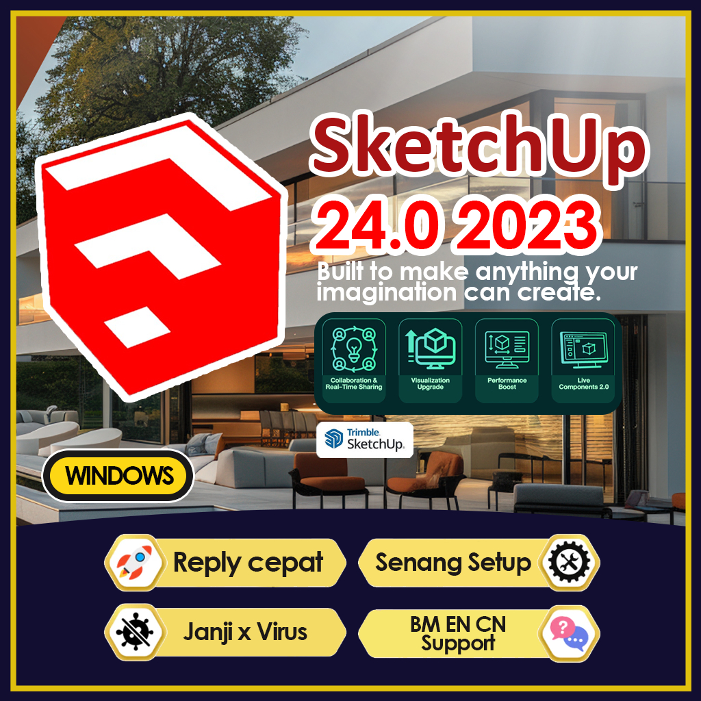[PC] SKETCHUP PRO NEW 2024/2023/2022/2021/2020 + VIDEO GUIDE [EASY ...