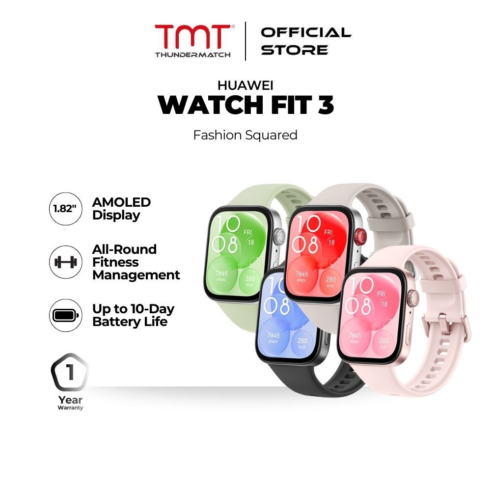 HUAWEI WATCH FIT 3 Smartwatch | Shopee Malaysia
