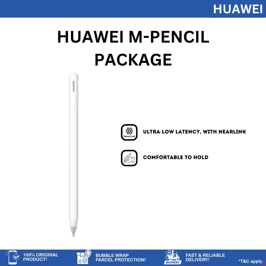 Huawei M-Pencil Package | 3rd generation |10,000+ Pressure Sensing ...