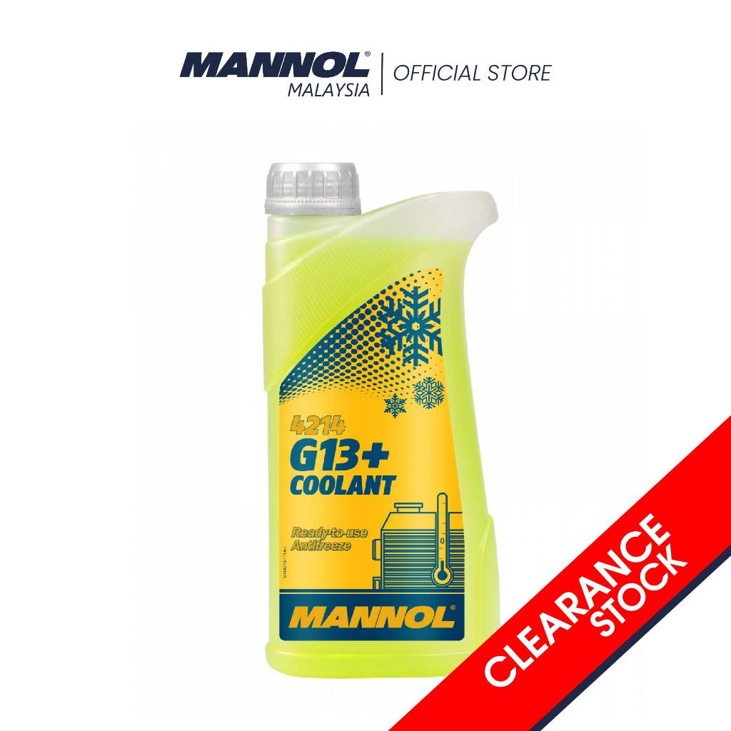 CS MN4214 MANNOL Coolant G13+ 1L | Shopee Malaysia