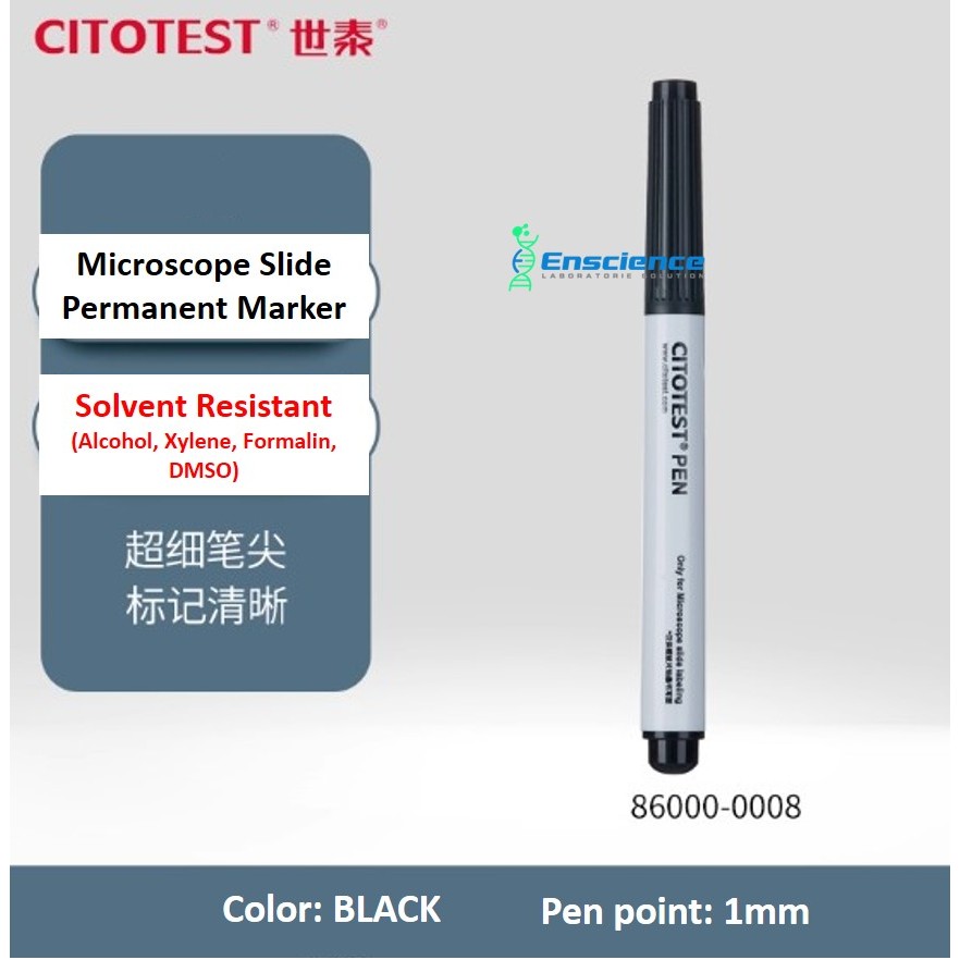 CITOTEST Solvent Resistant Permanent Marker for Histology, Cytology ...