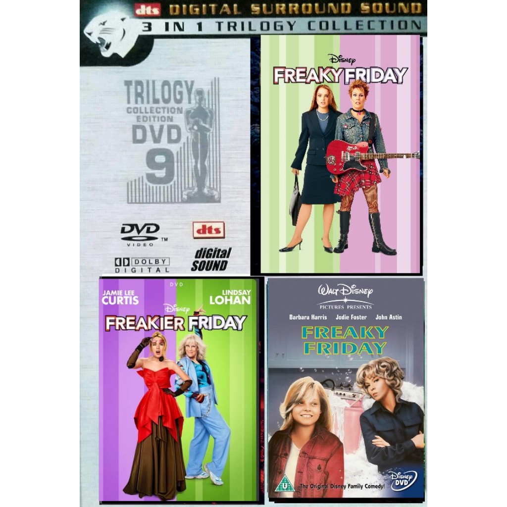 Freaky Friday Trilogy ( 3 IN 1 DVD ) | Shopee Malaysia