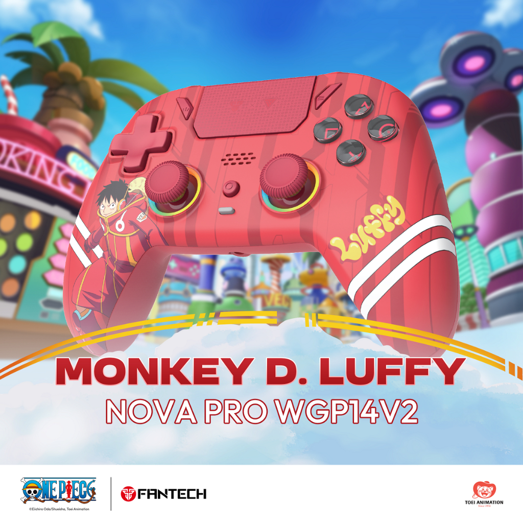 Fantech x One Piece Gamepad Wireless Controller NOVA Pro WGP14v2 For ...