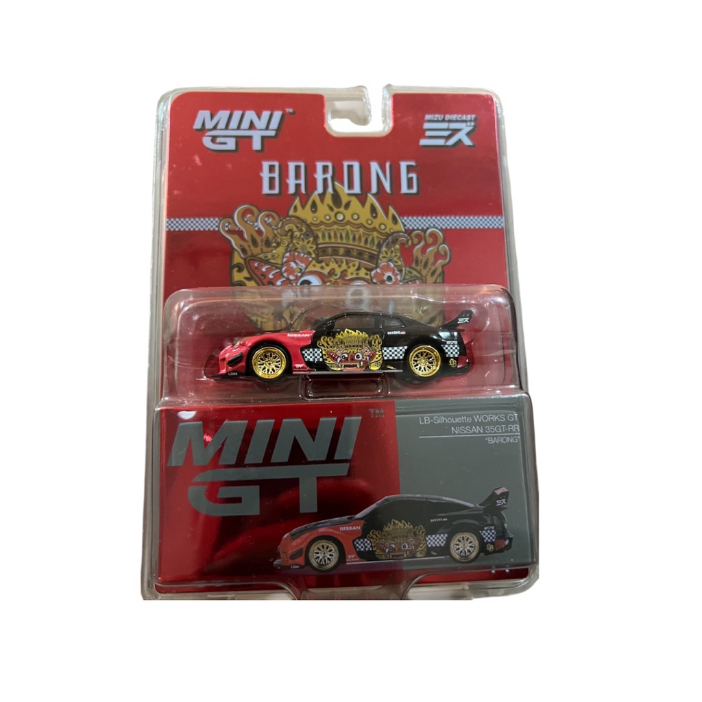 ORIGINAL MINIGT/ MIJO BLISTER NISSAN SKYLINE R35 BARONG | Shopee Malaysia