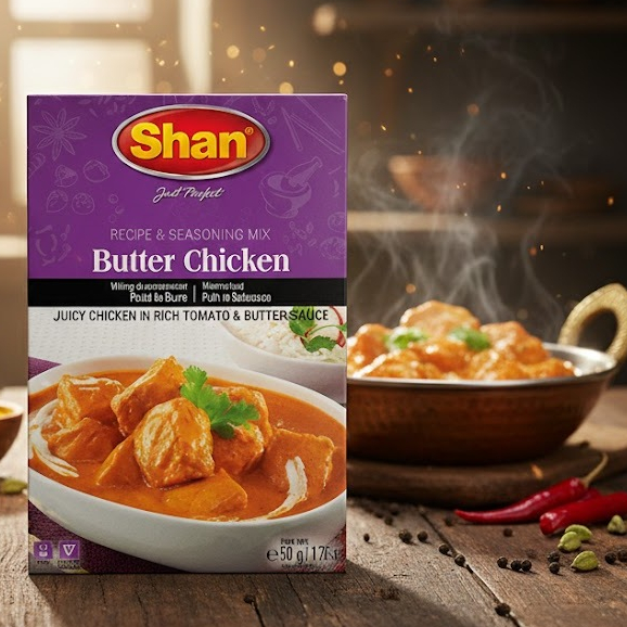 Shan Butter Chicken Mix / Rempah Ayam Butter - 50g | Shopee Malaysia