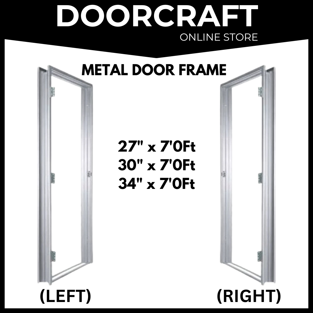 DOORCRAFT - Metal Door Frame - Bingkai Besi - Rangkai Besi - Frem Besi ...