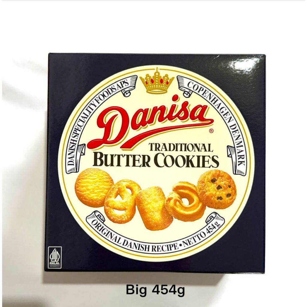 (UNIT) DANISA BUTTER COOKIES TRADITIONAL (BIG) 454G | Shopee Malaysia