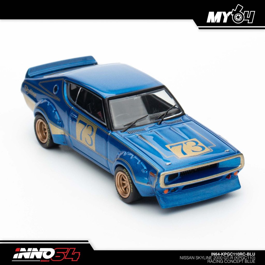 [INNO64] IN64-KPGC110RC-BLU : Nissan Skyline 2000 GT-R (KPGC110) Racing ...