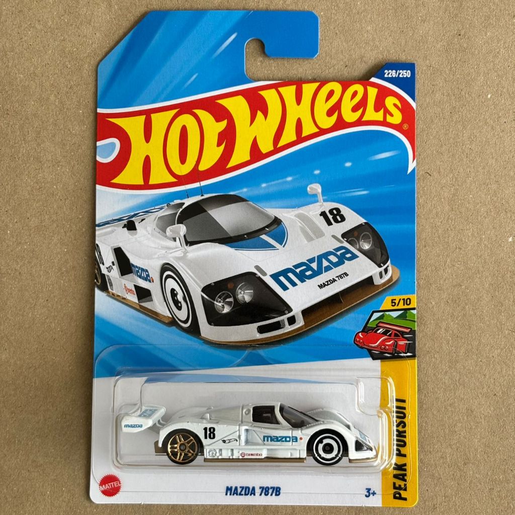 Hot Wheels Mazda 787B - White No 18 ( 226/250 - 2025 Mix M - PEAK ...