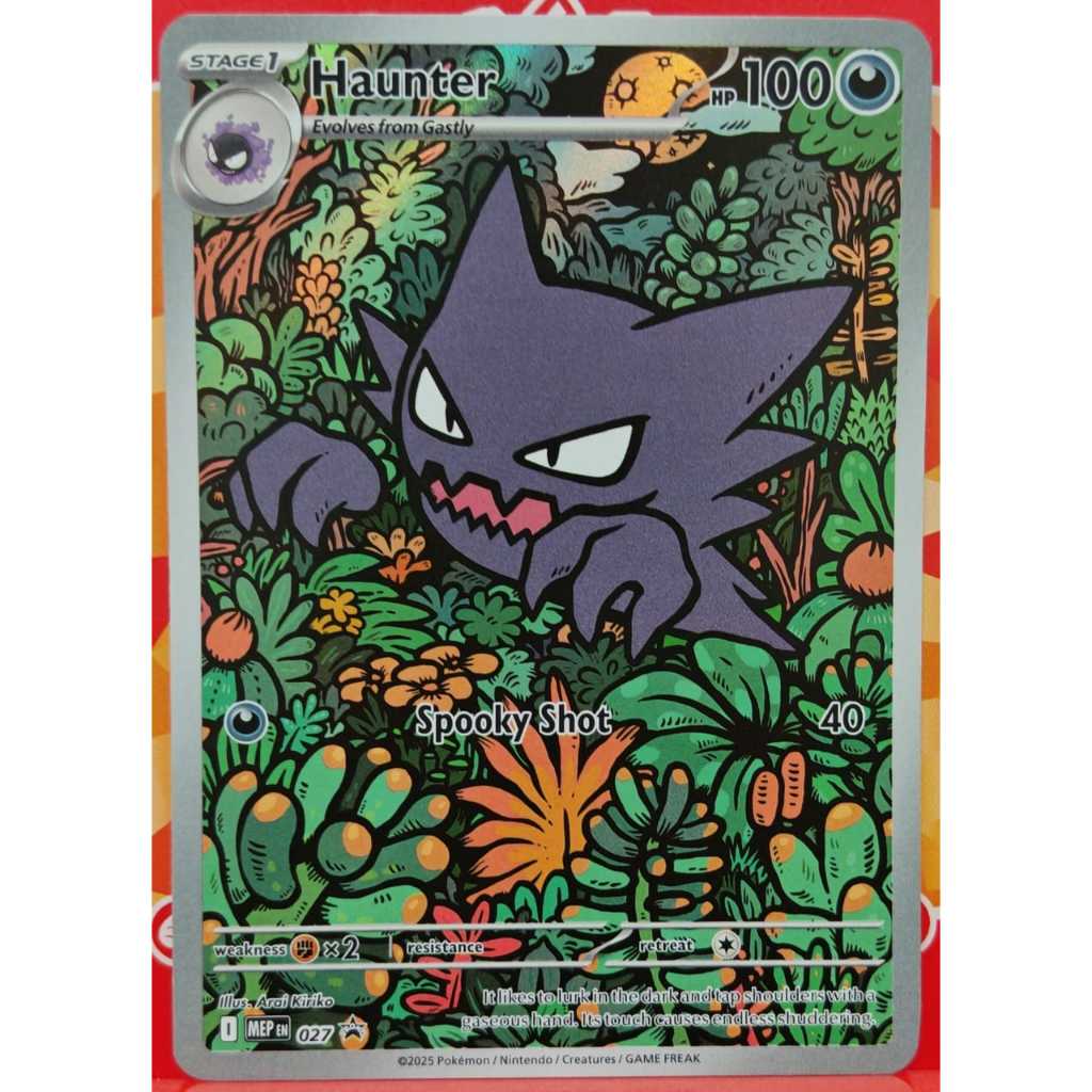 Haunter - 027 - ME: Mega Evolution Promo (MEP) | Shopee Malaysia