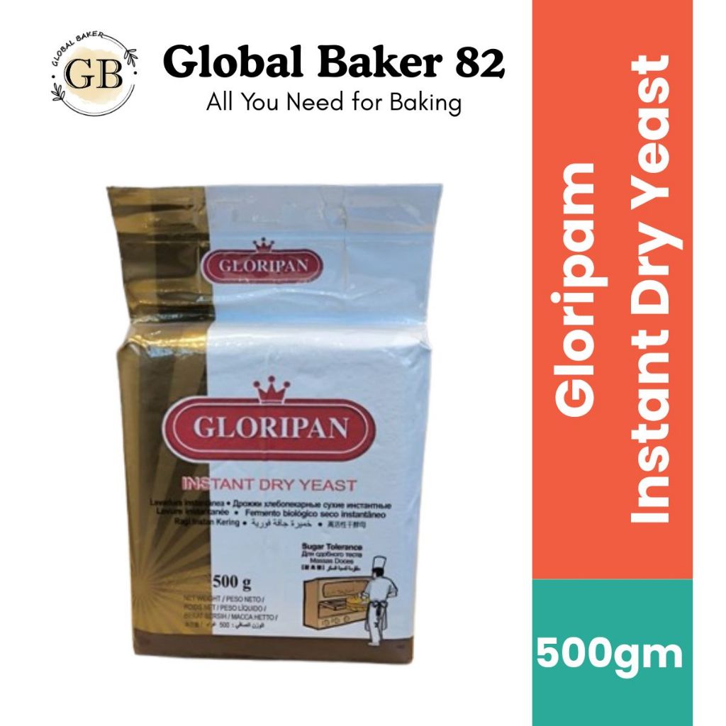 [HALAL] Gloripan Instant Dry Yeast 500g | High-Quality Yeast for Bakery ...