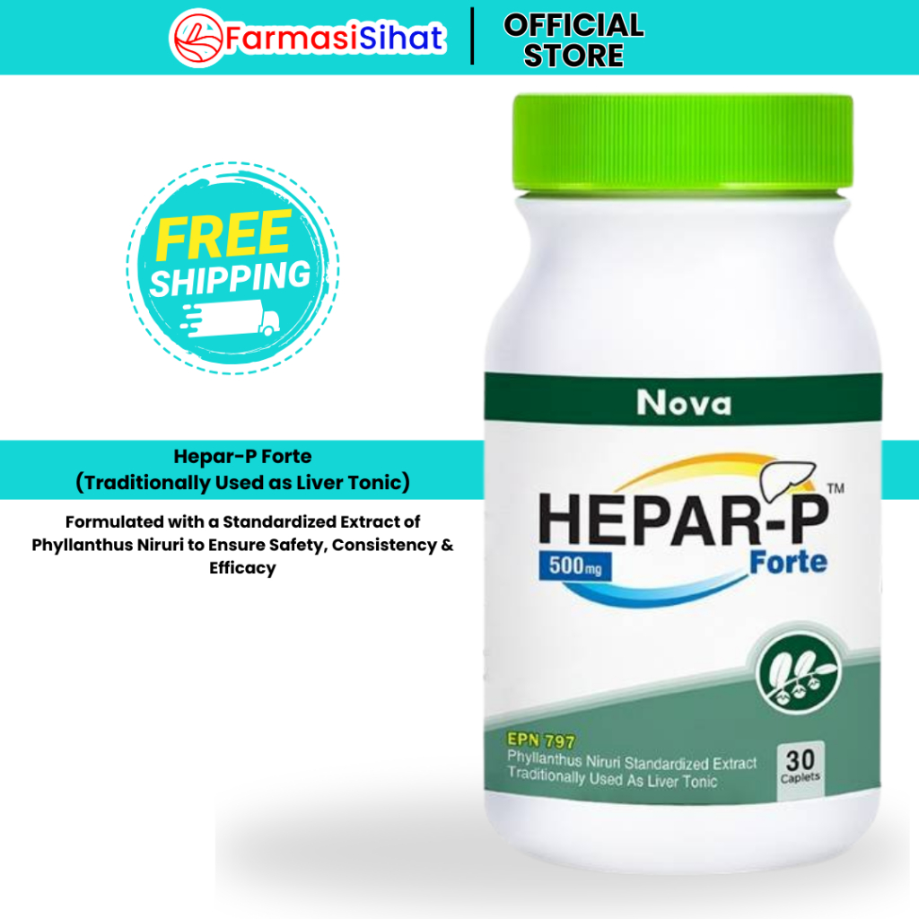 NOVA Hepar-P Forte 30's 500mg (Liver Tonic & Detox) | Shopee Malaysia
