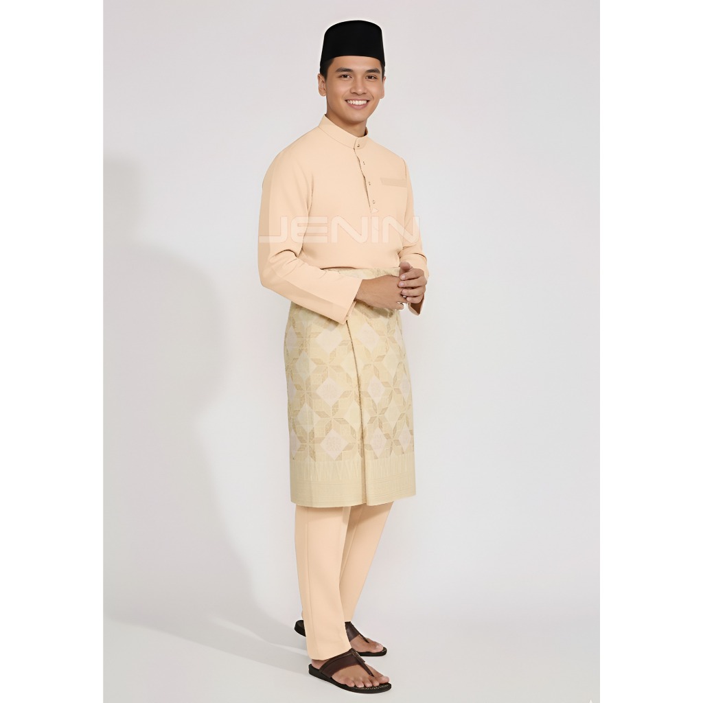 Baju Melayu Slimfit Lelaki Cekak Musang Viral Premium Comocrepe Baju ...
