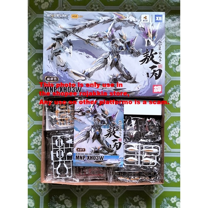 (READY STOCK)Motor Nuclear MNP-XH03W AO BING with Dragon Model Kits ...