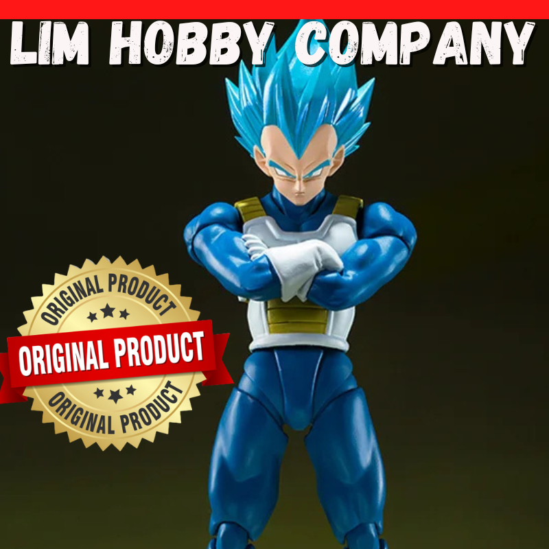 Dragon Ball Super S.H.Figuarts Super Saiyan God Vegeta (Unwavering ...
