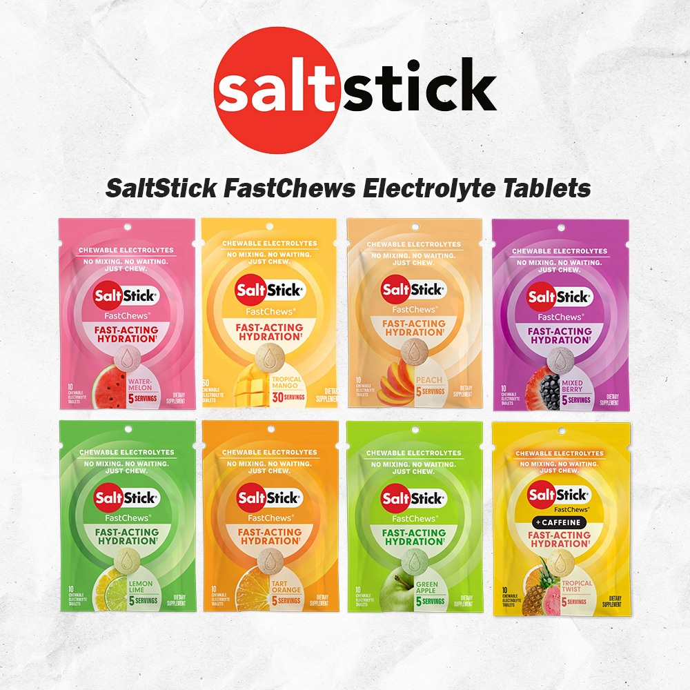SaltStick FastChews 10 Tablets Electrolyte Sports Recovery | Shopee ...