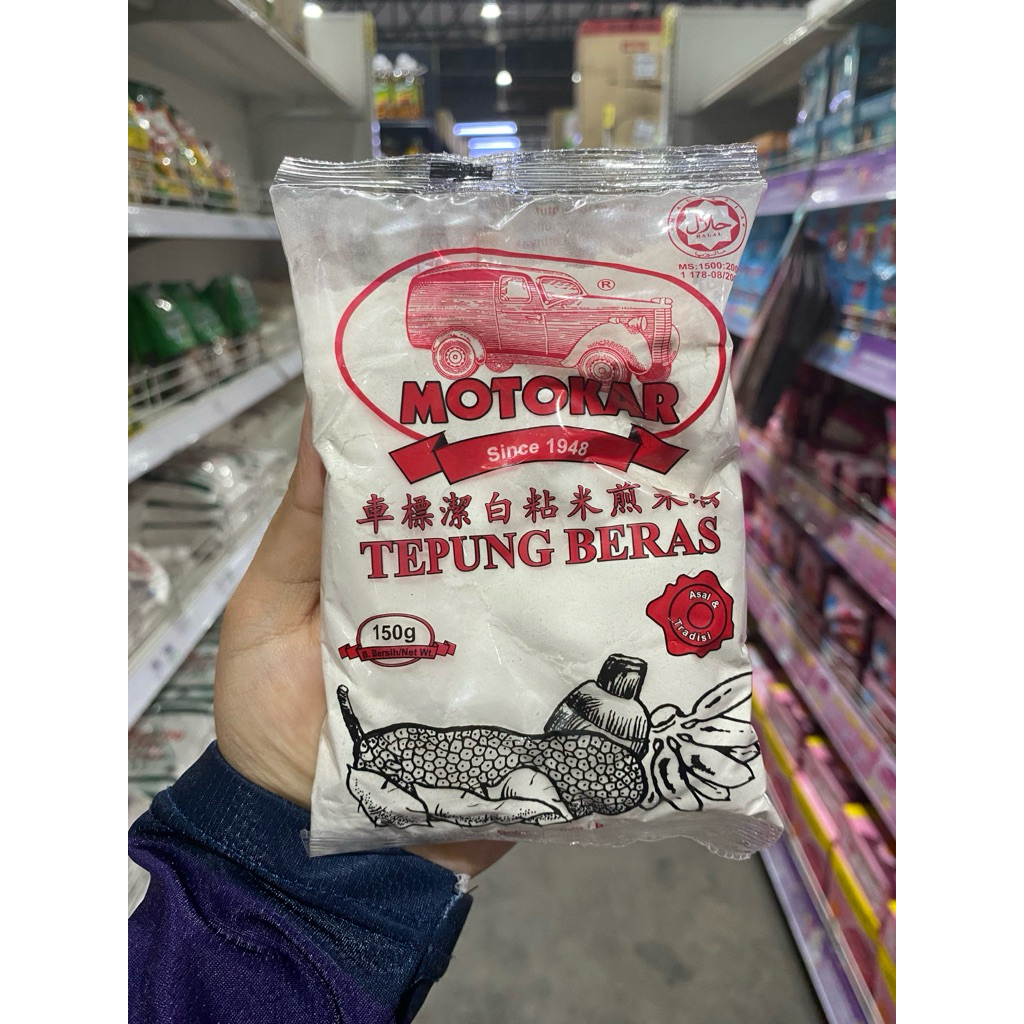 Motokar Tepung Beras 150g Tepung Goreng Pisang/Cempedak/Ubi Ready Stock ...