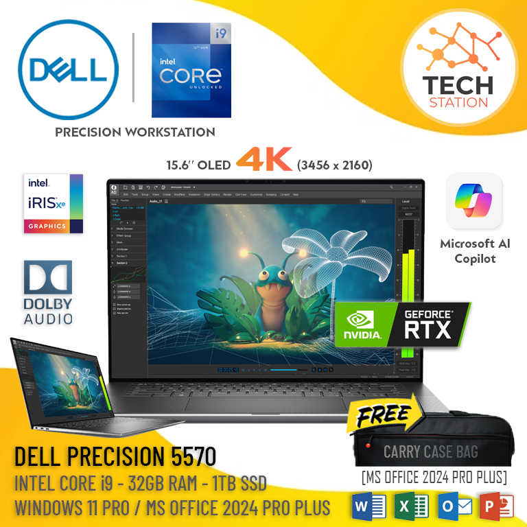 DELL PRECISION 5570 WORKSTATION | CORE i7 | UP TO 32GB & 1TB SSD ...