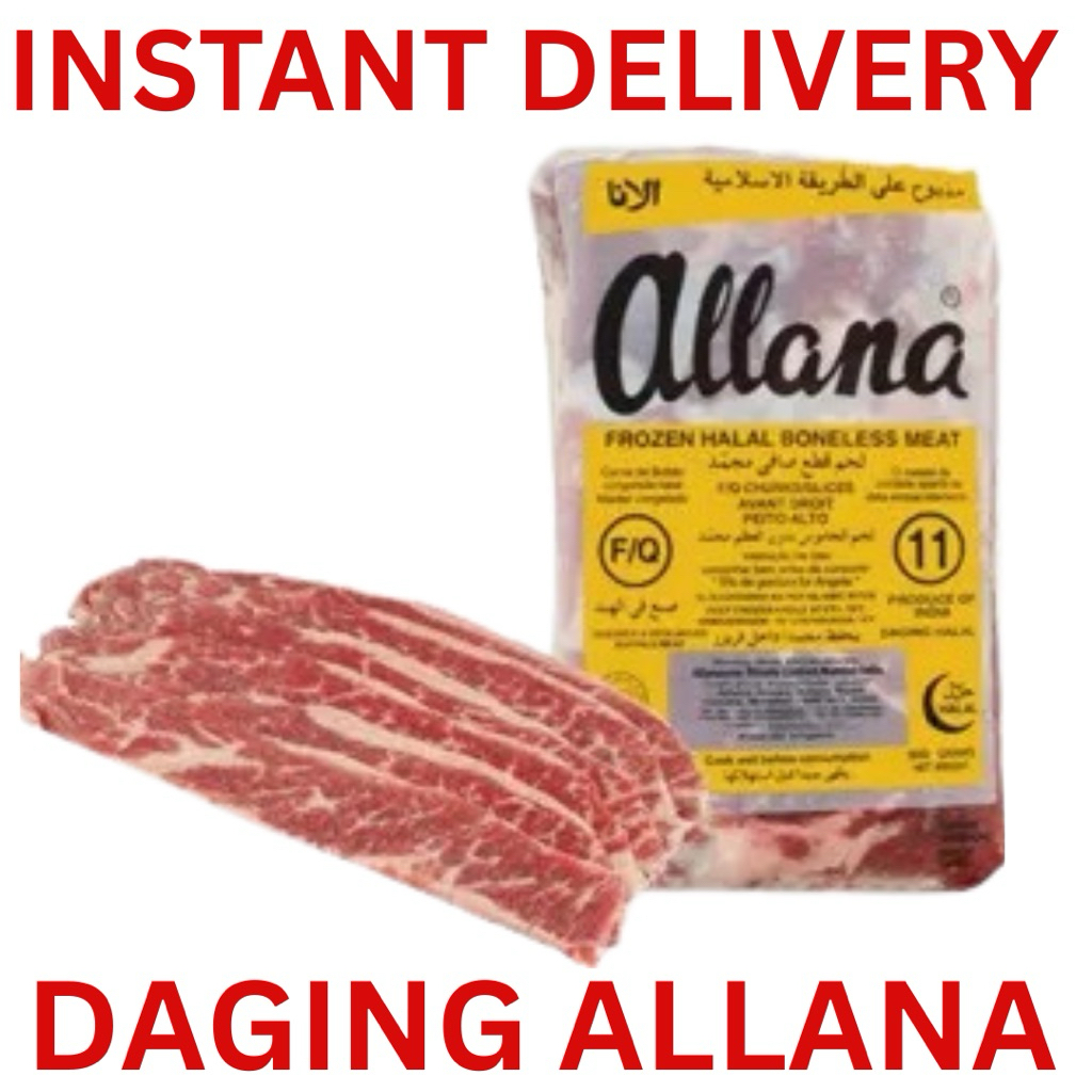 INSTANT DELIVERY - DAGING FROZEN ALLANA SLICE BUFFALO MEAT - 900g ...
