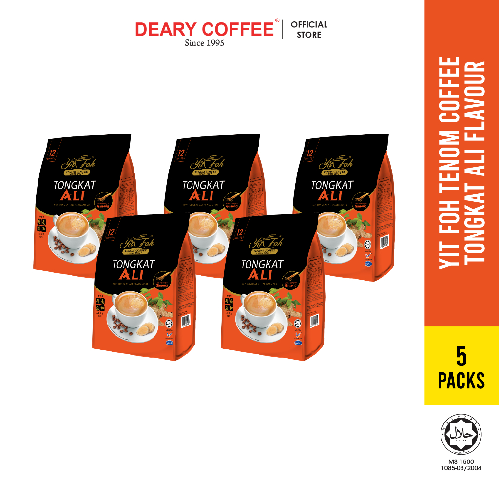 【2026 OCT free ONE pkt】YIT FOH Tongkat Ali with Ginseng 3in1 Instant ...