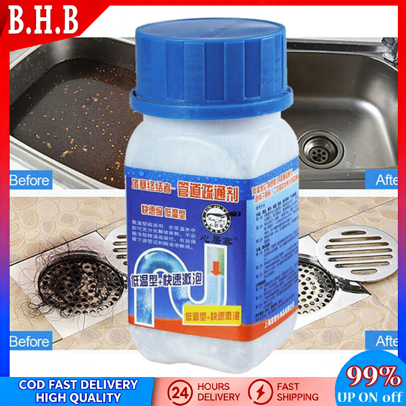 Serbuk Pembersih Paip Tersumbat | Powerful Drain Unclogger | For Toilet ...