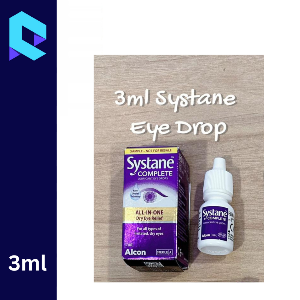 [EXP: 05/2026] SYSTANE COMPLETE PRESERVATIVE-FREE 3ML SAMPLE | Shopee ...