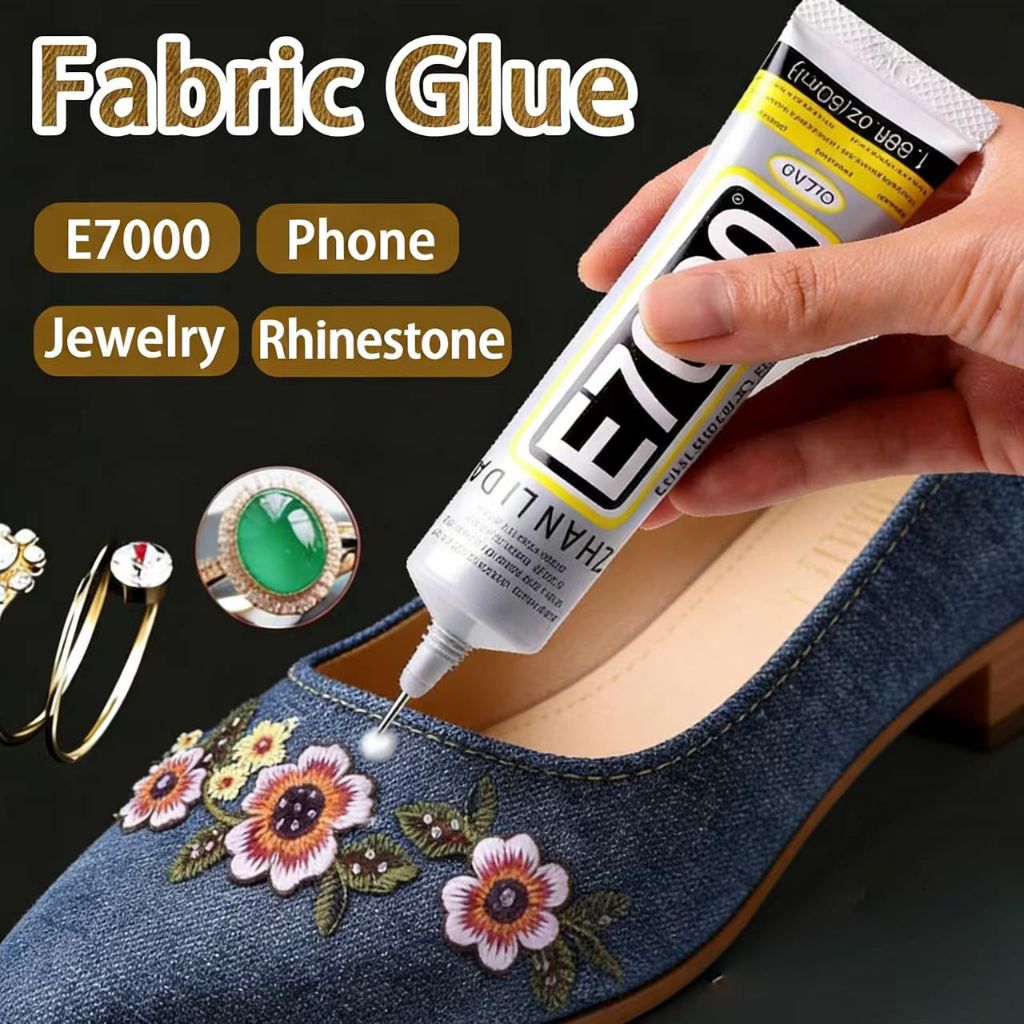 E7000 Multi Purpose Clear Glue for DIY Crafts Jewelry Fabric | Shopee ...