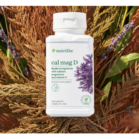 READY STOCK！！Nutrilite Cal Mag D Plus 180TAB exp date：2028 amway ...