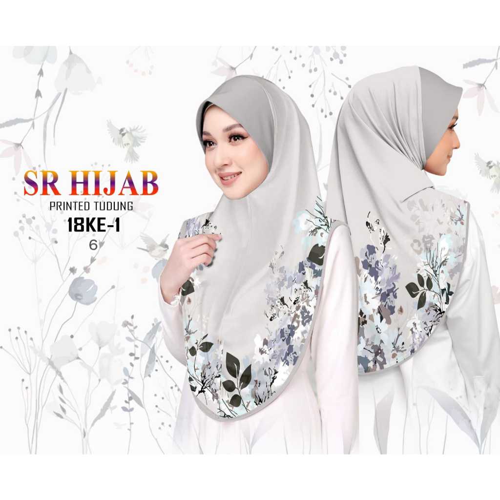 Tudung Sarung Sarima Ribbed Premium (18KE-1) Instant Mudah Bentuk ...