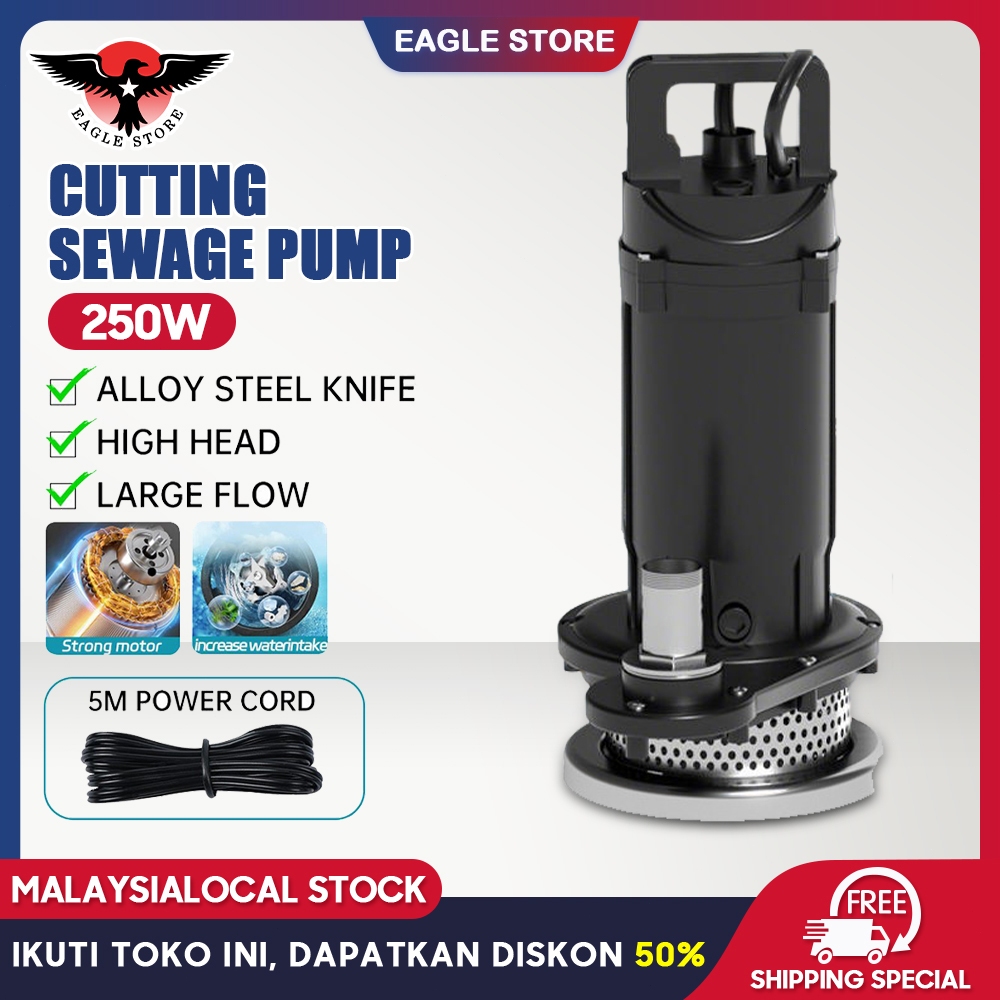 Pam Air Automatic Submersible Sewerage Pump 40mm Caliper Pump Water ...