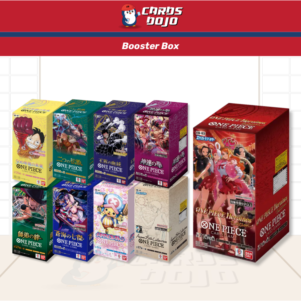 [READY STOCK] One Piece TCG Japanese Card Booster Box - OP07 EB03 ...
