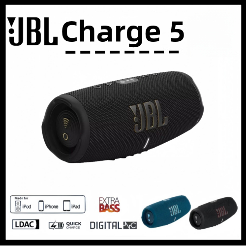 JBL Charge 5 Waterproof Bluetooth Speaker | 20H Playtime | Powerbank ...