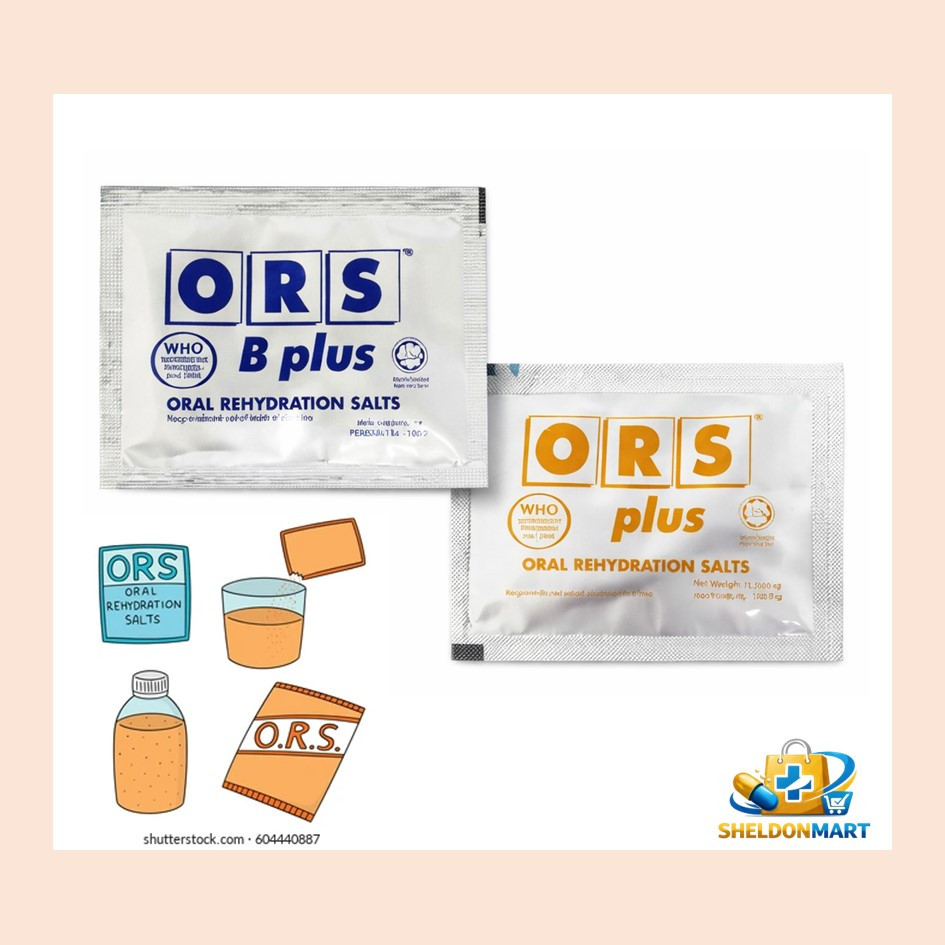 [EXP: 07/2027] ORS Oral Rehydration Salt 1 packets / 5 packets ...