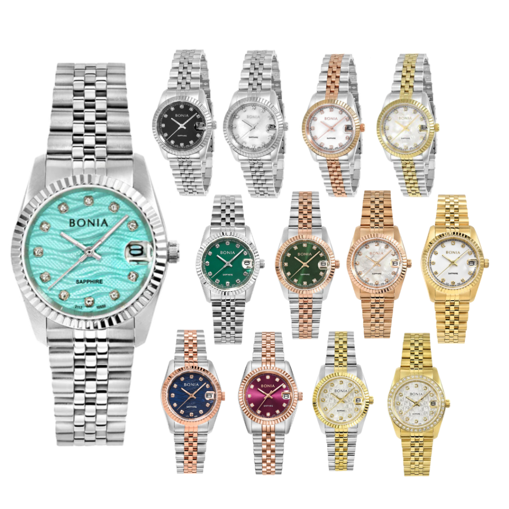 [OFFICIAL 1 YEAR WARRANTY] Bonia Noble Women watch BNB10550 Series ...