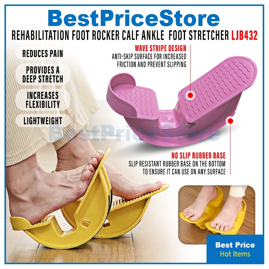 BPS Foot Rocker Stretch Stretching Lajin Meridian Standing Leg Exercise ...